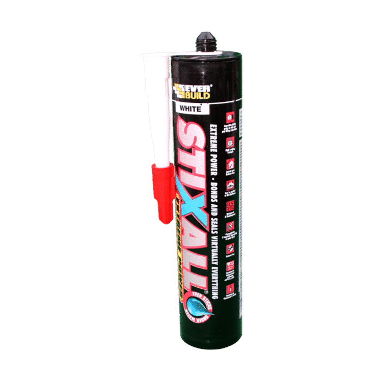 Stixall Adhesive Sealant 300ml. Permanent Adhesive sealant